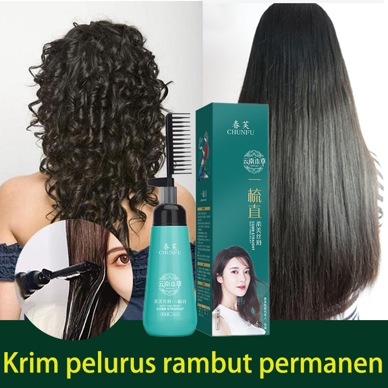 Jual Cream Pelurus Rambut Krim pelurus rambut permanen Obat Pelurus ...