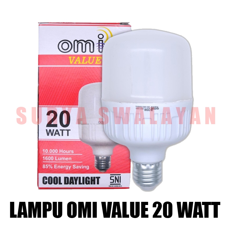 Jual Bohlam Lampu LED Capsule OMI Value 20 Watt & 30 Watt | Shopee Indonesia