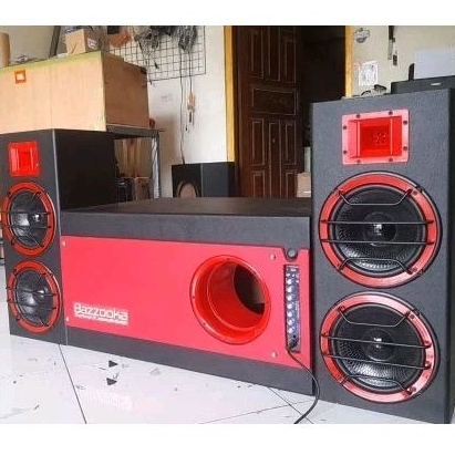 Jual SPEAKER AKTIVE BAZOOKA 12 INCH FULLSET | Shopee Indonesia