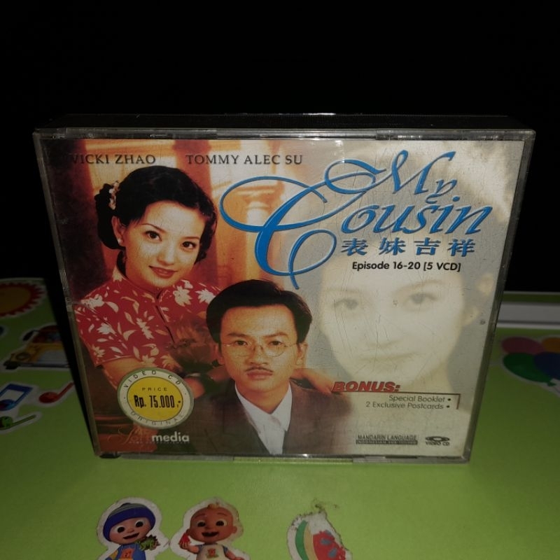 Jual VCD My Cousin Mandarin (Eps 16 - 20 / 5 VCD) Fatbox ORIGINAL VideoCD | Shopee Indonesia