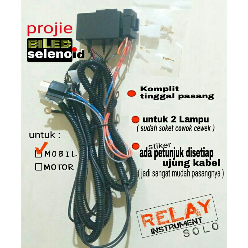 Jual Kabel relay set lampu projie biled proji kabut Laser sorot 2 3 ... Jual Kabel relay set lampu projie biled proji kabut Laser sorot 2 3 ...