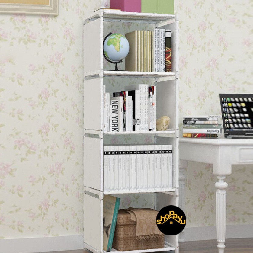 Jual MPM Rak buku serbaguna lemari multi fungsi rak sepatu portable ...