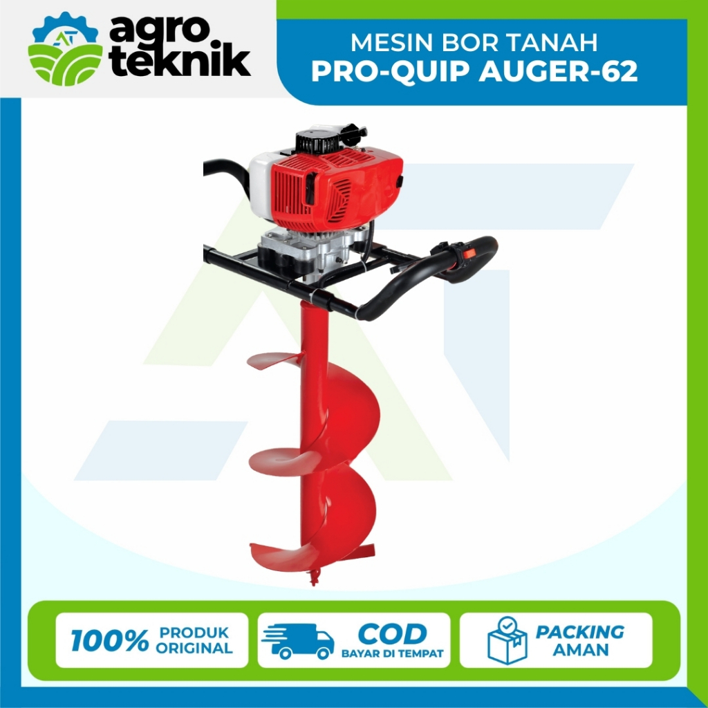 Jual Agroteknik - Mesin Bor Tanah 25 cm Proquip Auger 62 Alat Penggali ...