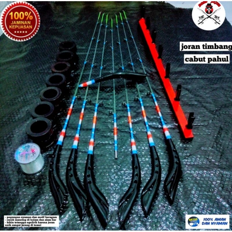 Jual Joran timbang set 7 120 cm CABUT PAHUL | Shopee Indonesia