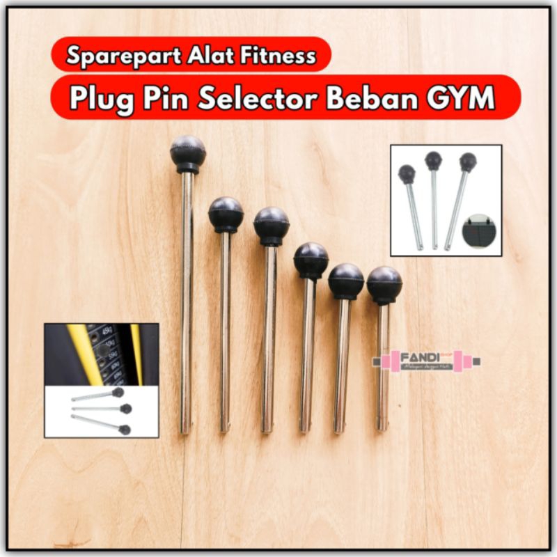 Jual Plug Pin Selector Colokan Plat Beban Gym Sparepart Alat Fitness ...
