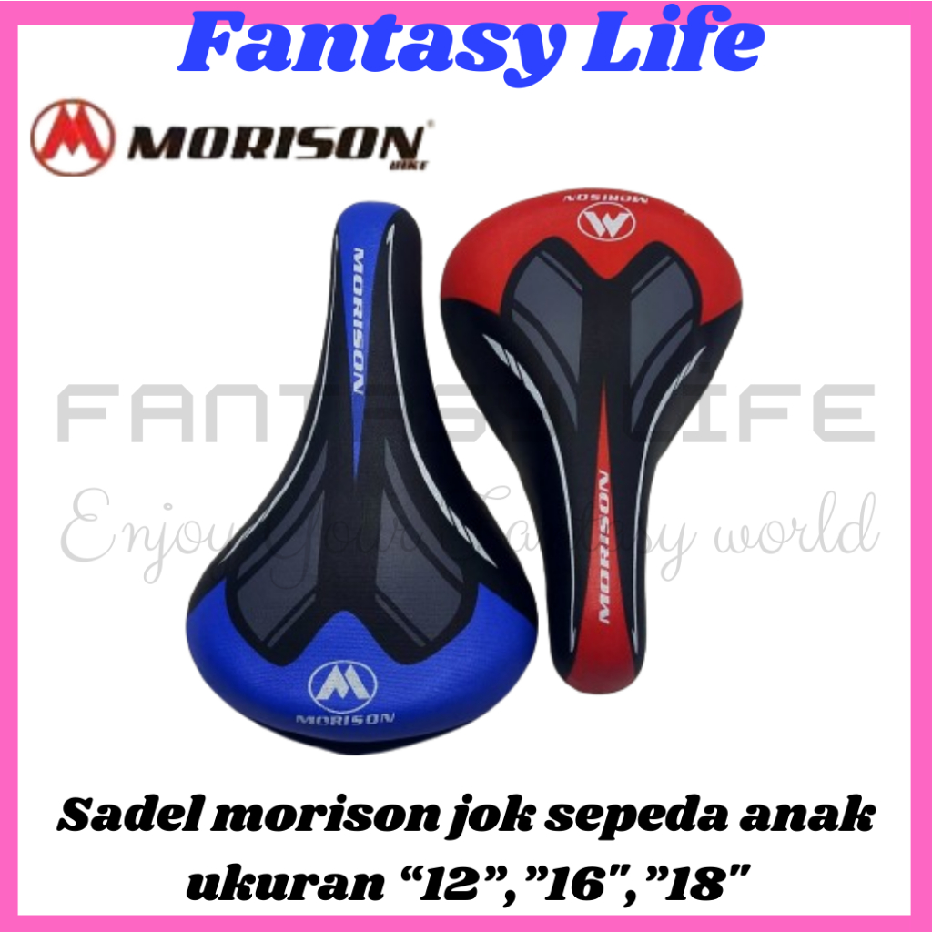 Jual Fantasy Sadel Jok Sepeda BMX Morison 12 Inch - 18 Inch | Shopee ...
