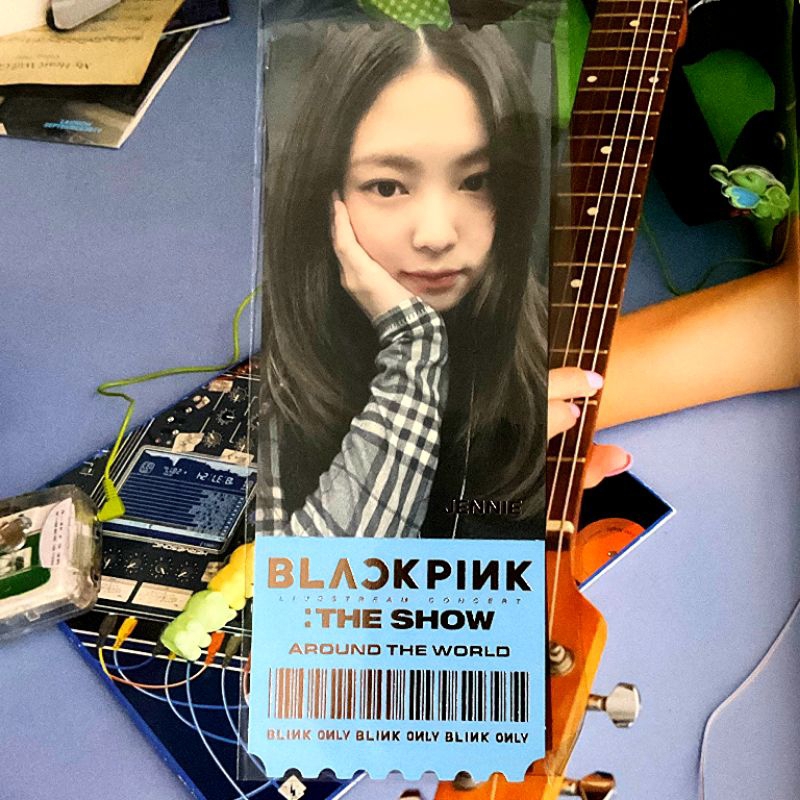 Jual JENNIE BLACKPINK THE SHOW MD TICKET (YG SELECT POB) | Shopee Indonesia
