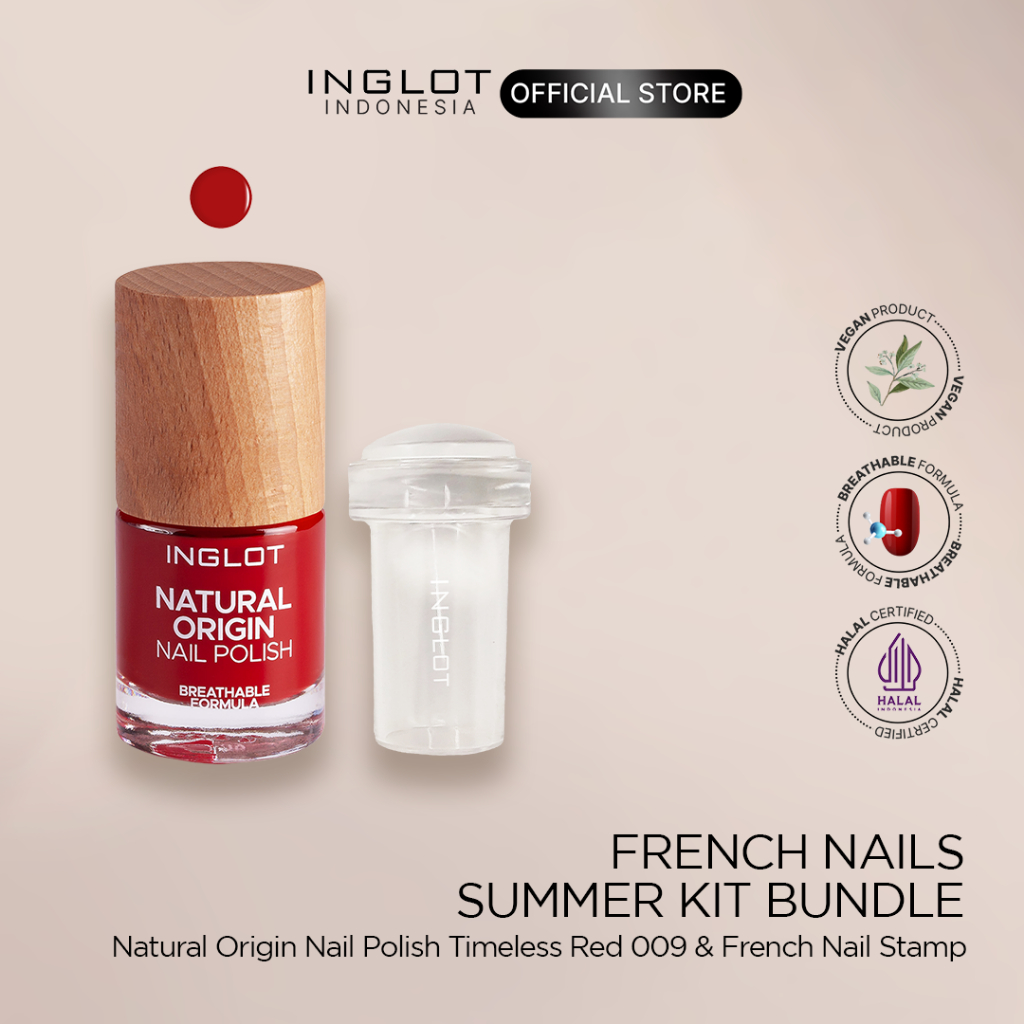 Jual INGLOT French Nails Summer Kit Bundle - Paket Kutek Halal Natural ...