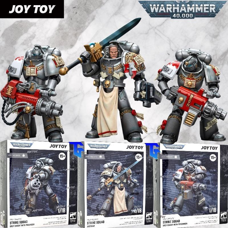 Jual JOYTOY 1/18 Warhammer 40K Grey Knights Strike Squad Justicar ...