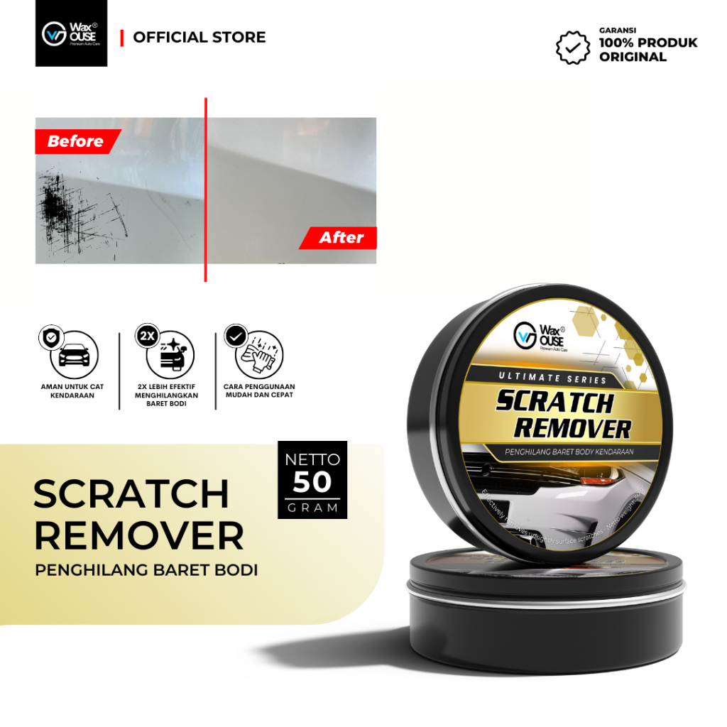 Jual Waxouse Scratch Remover Ultimate Series Penghilang Baret Body ...