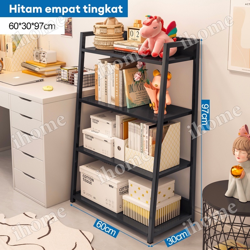 Jual IH Rak Besi Putih Rak Susun Rak Pajangan Rak Serbaguna Rak Buku ...