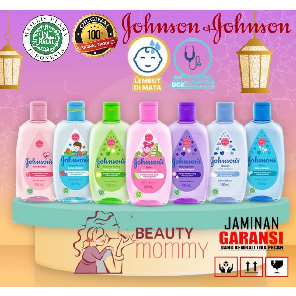 Jual bH Johnsons Cologne parfum Baby slide Summer swing happy berries ...