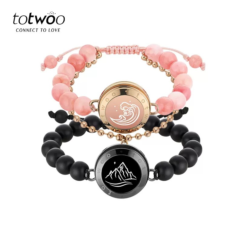 Jual READY STOCK! Totwoo To Twoo Smart Long Distance Couple Bracelet ...