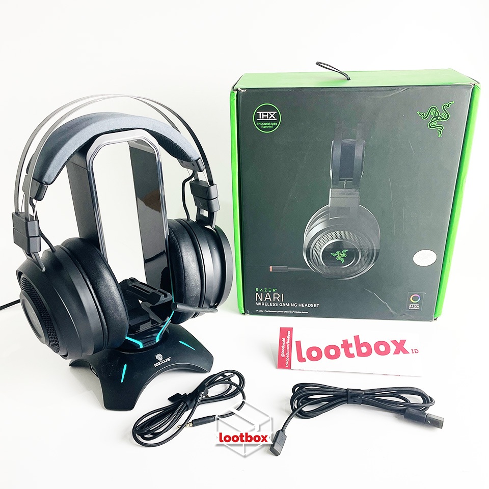 Jual Headset Wireless Razer Nari THX - SECOND | Shopee Indonesia