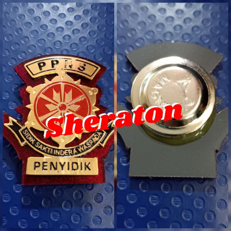 Jual pin logo Penyidik PPNS mika merah -magnet | Shopee Indonesia