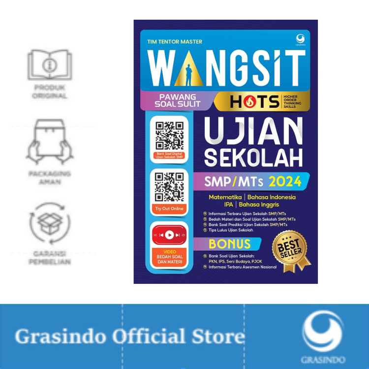 Jual Grasindo - Wangsit HOTS US SMP MTS 2024 | Shopee Indonesia