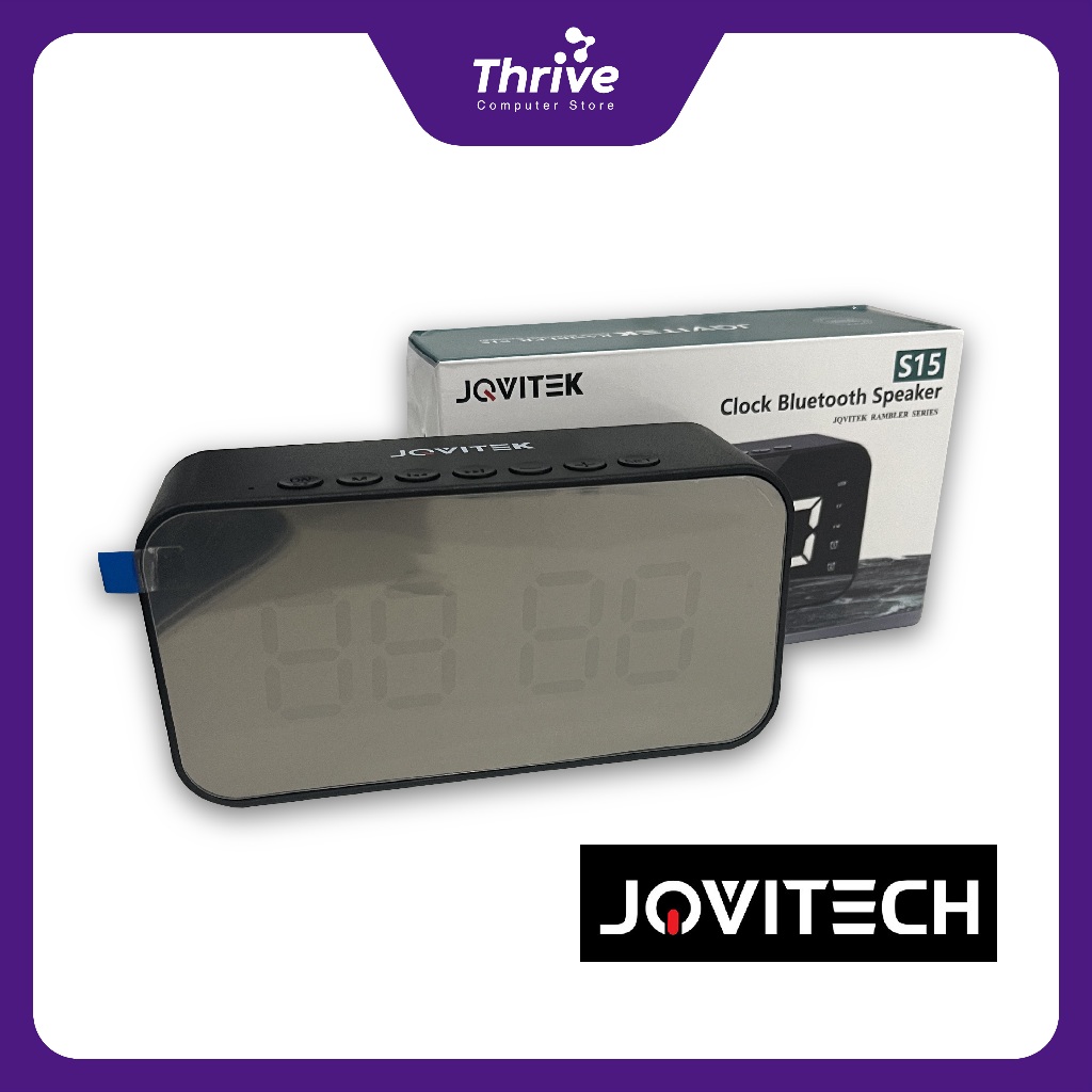 Jual Jovitek Clock Bluetooth Speaker Rambler S15 | Shopee Indonesia