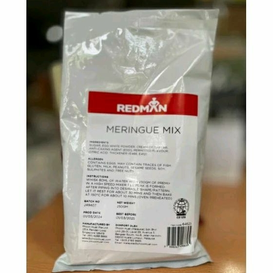 Jual Redman Meringue Mix 250gr Meringue Powder | Shopee Indonesia