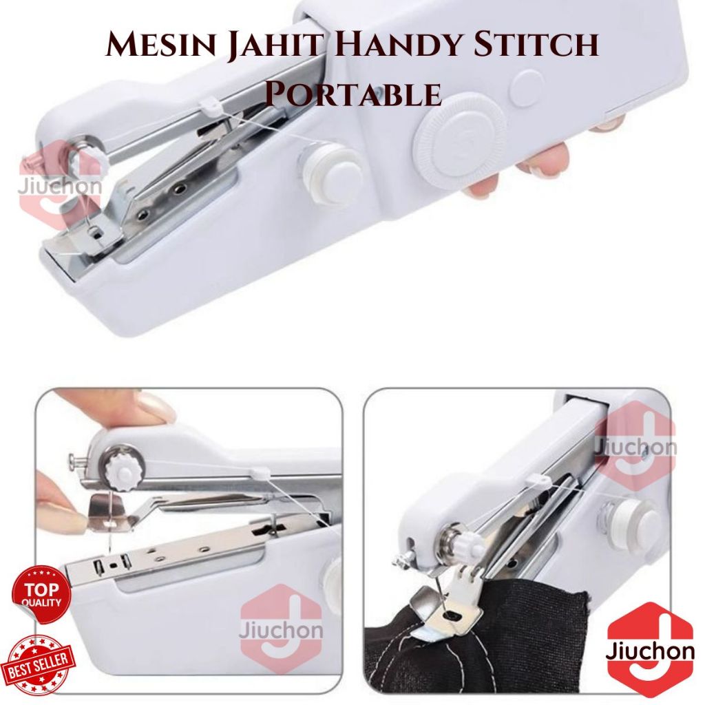 Jual JIUCHON Mesin Jahit HANDY STITCH Portable Handheld Sewing Machine ...