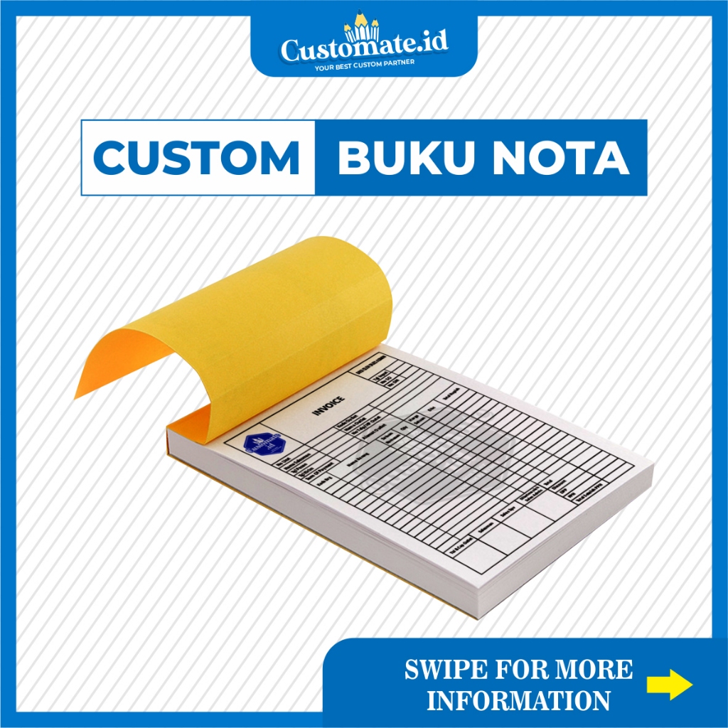 Jual CUSTOM CETAK INVOICE / NOTAPLY NCR SATUAN | Shopee Indonesia
