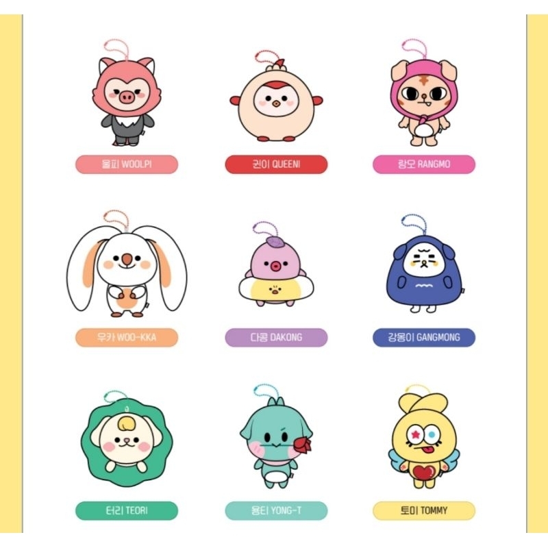 Jual CRAVITY CHARACTER CCREW MD CCREW DOLLS | Shopee Indonesia