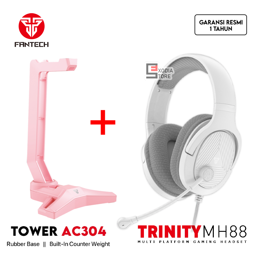 Jual Fantech TRINITY MH88 Mobile Headset Gaming with Stand TOWER AC3001 ...