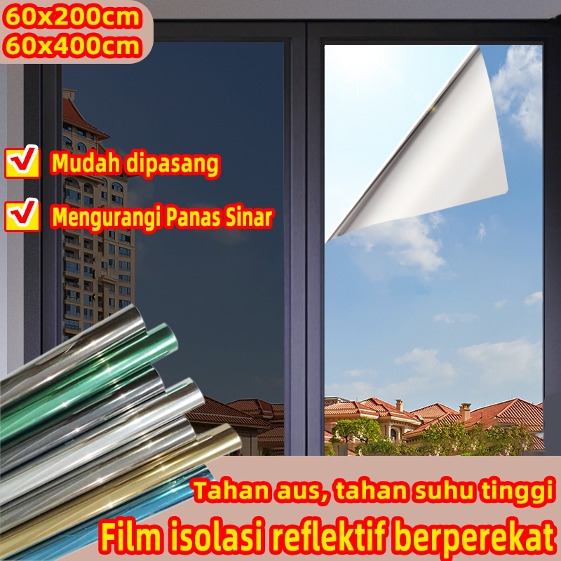 Jual [Ditingkatkan] kaca stiker cermin cermin stiker sticker cermin ...