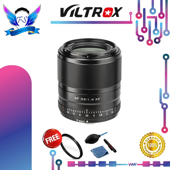 Jual Viltrox Lensa 33mm F1 4 Stm Af Lens For Fujifilm Fx Mount X Mount