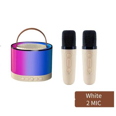 Jual SPYONG Mini Speaker Karaoke Bluetooth Microphone Speaker Mic ...