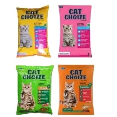 Jual makanan kucing cat food cat choize tuna adult kitten packing hijau ...