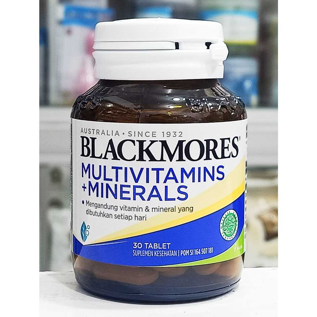 Jual Blackmores Multivitamins + Minerals Isi 30 Tablet - Meningkatkan Daya Tahan Tubuh | Shopee ...