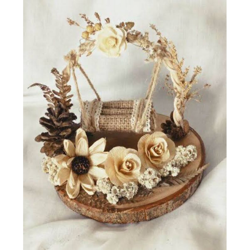 Jual KOTAK CINCIN MAHAR RUSTIC/RING BOX MAHAR/KOTAK CINCIN SESERAHAN ...