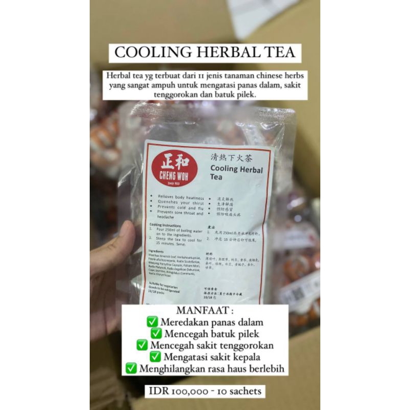 Jual CHENG WOH COOLING TEA PENANG MALAYSIA | Shopee Indonesia