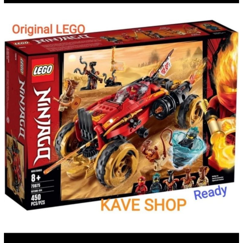 Jual LEGO 70675 Nin jago : KATANA 4x4 | Shopee Indonesia