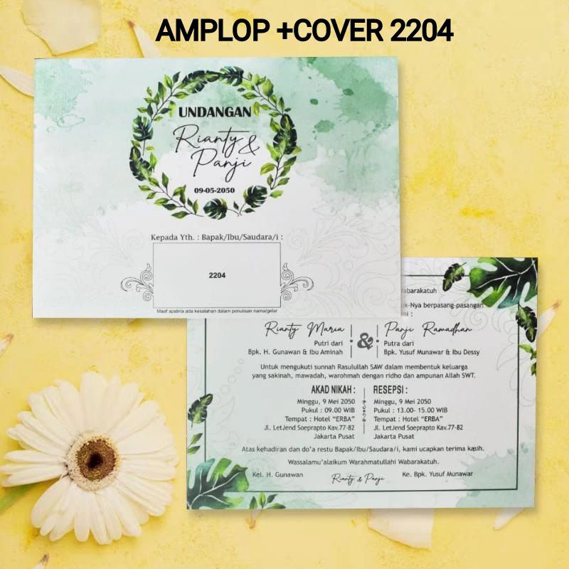 Jual Erba 2204 Amplop+Cover (ECER/GROSIR) | Shopee Indonesia