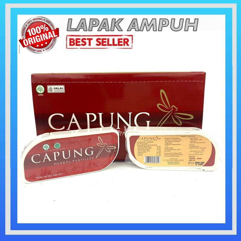 Jual PERMEN CAPUNG HERBAL PASTILLES | Shopee Indonesia
