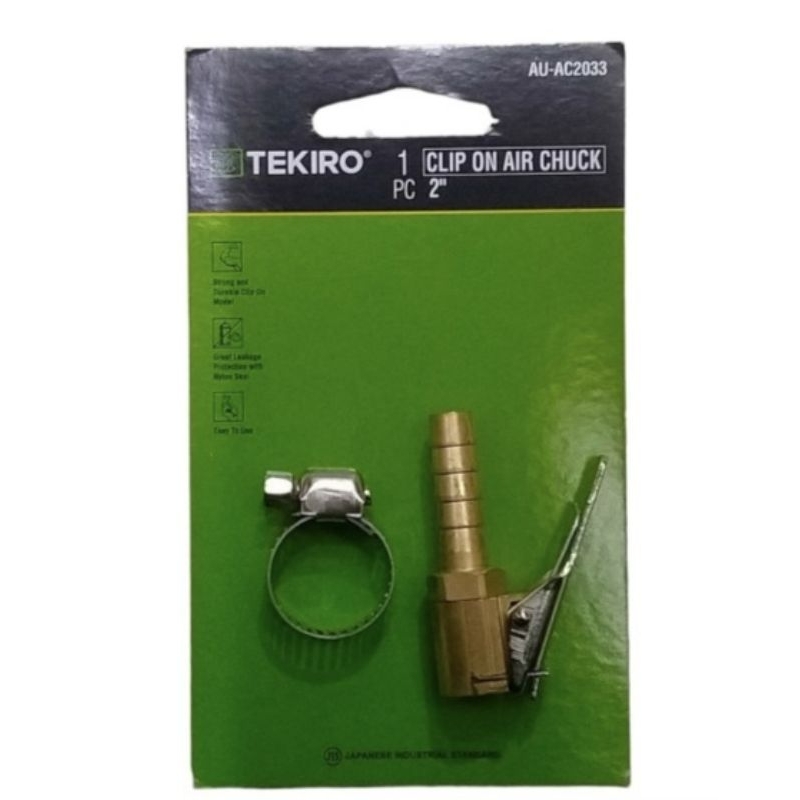 Jual TEKIRO Alat Pengisi Angin Tipe Jepit 2" / Clip On Air Chuck 2 ...