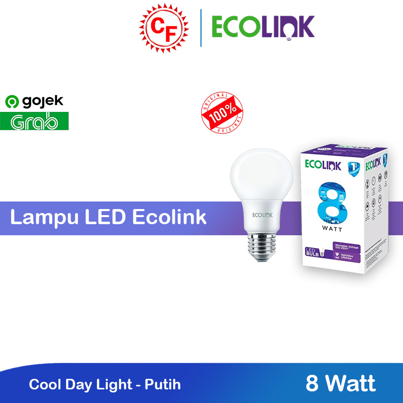 Jual lampu led ecolink 8 watt | Shopee Indonesia