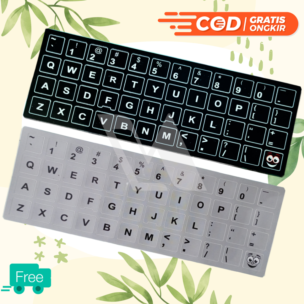 Jual STICKER KEYBOARD ALFABET INDONESIA INGGRIS ENGLISH LATIN UNTUK ...