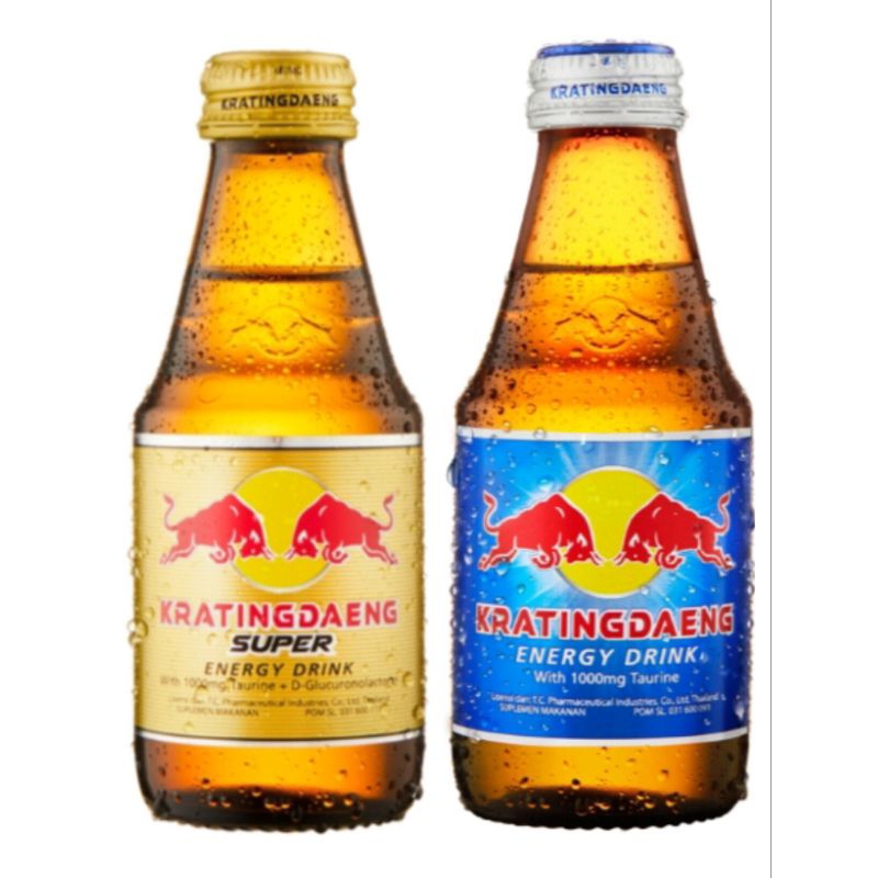Jual KRATINGDAENG Super/Energy Drink Botol 150 ml | Shopee Indonesia