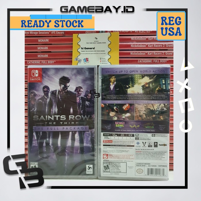 Jual Nintendo Switch Saints Row The Third - The Full Package | Shopee ...