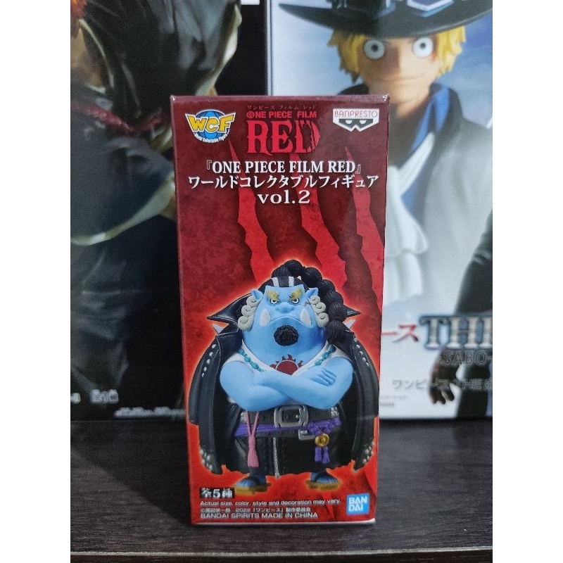 Jual ACTION FIGURE ORIGINAL WCF ONEPIECE JINBEI RED MOVIE BIB ASVER ...