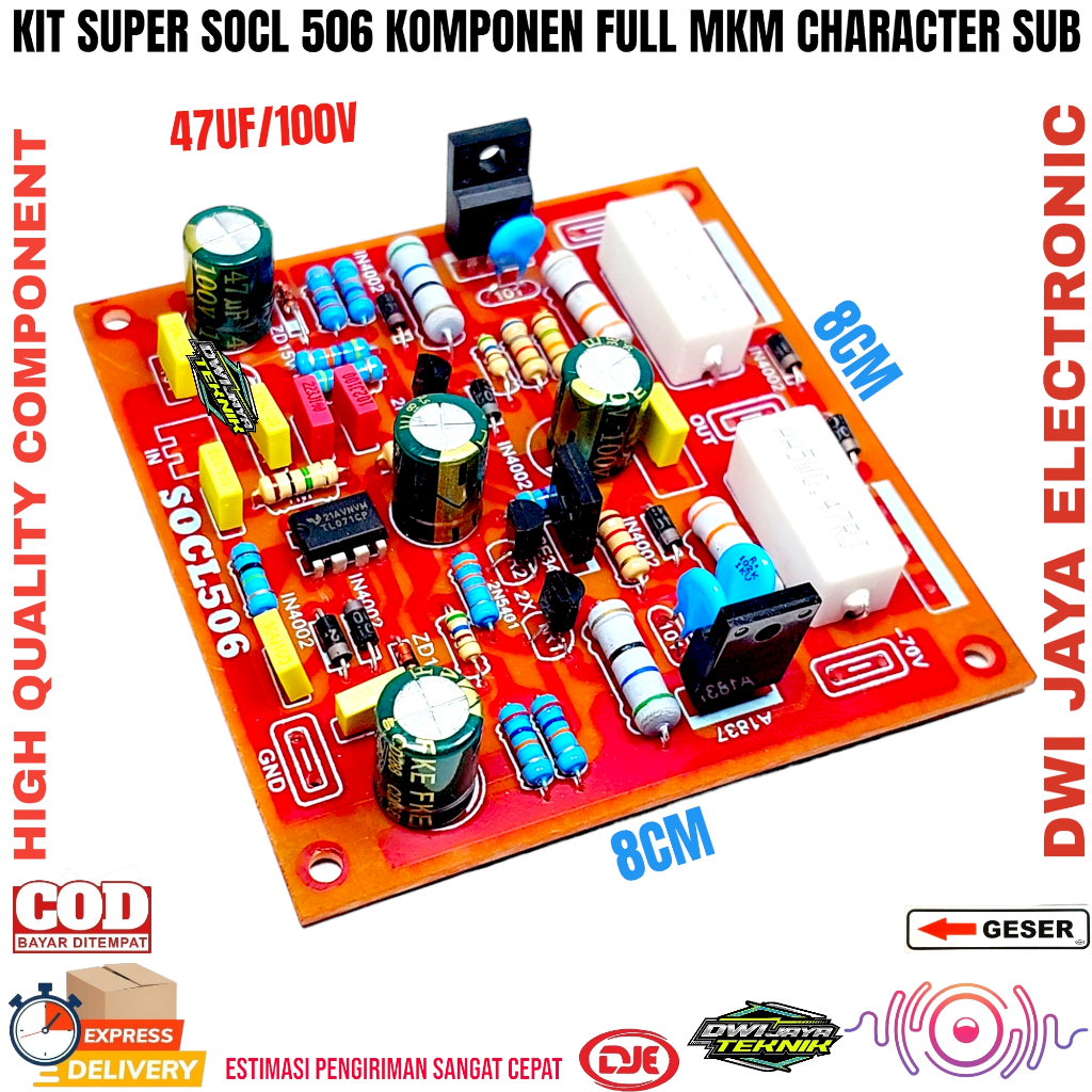 Jual Kit Driver Power Super OCL 506 Komponen Full MKM | Shopee Indonesia