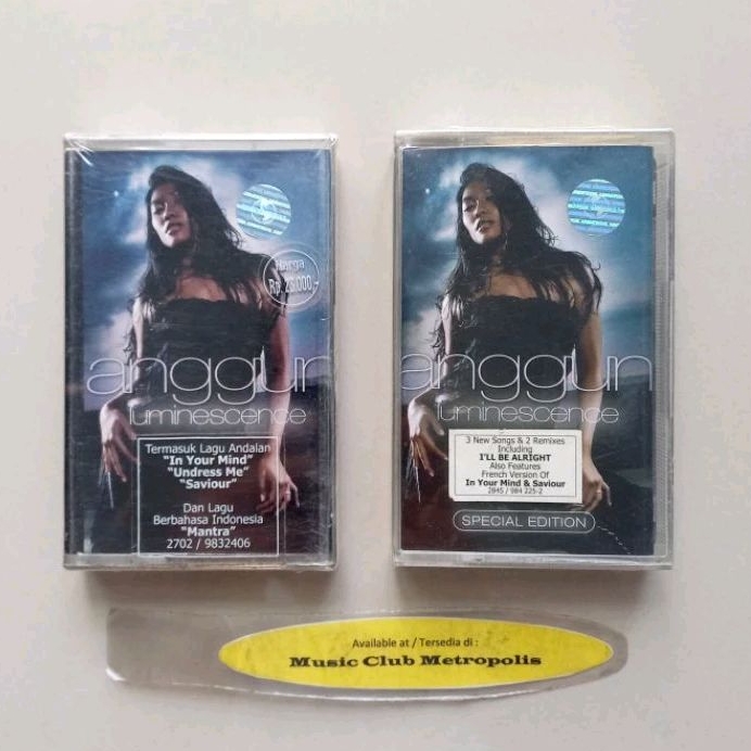 Jual KASET PITA ANGGUN - ALBUM LUMINESCENCE 2 PCS (REGULER+SPECIAL EDITION) | Shopee Indonesia