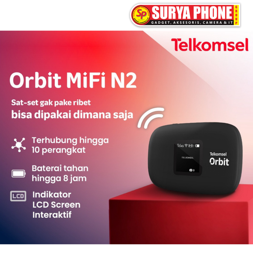 Jual Telkomsel Orbit MiFi N2 | Shopee Indonesia