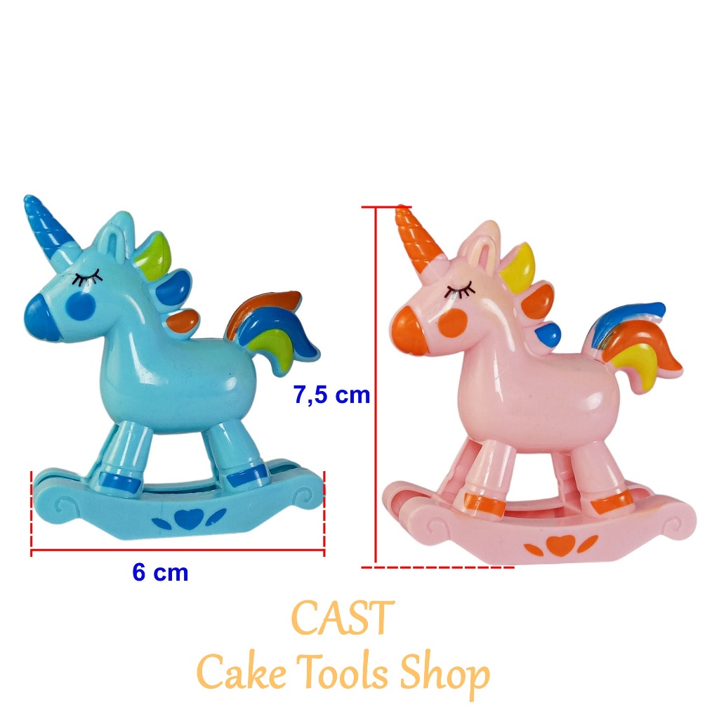 Jual Cake Topper Hiasan Kue Unicorn Rocking Chair | Shopee Indonesia