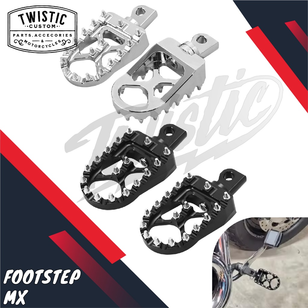 Jual Footstep Pijakan Kaki Foot Peg MX Edition Motor Harley Davidson ...