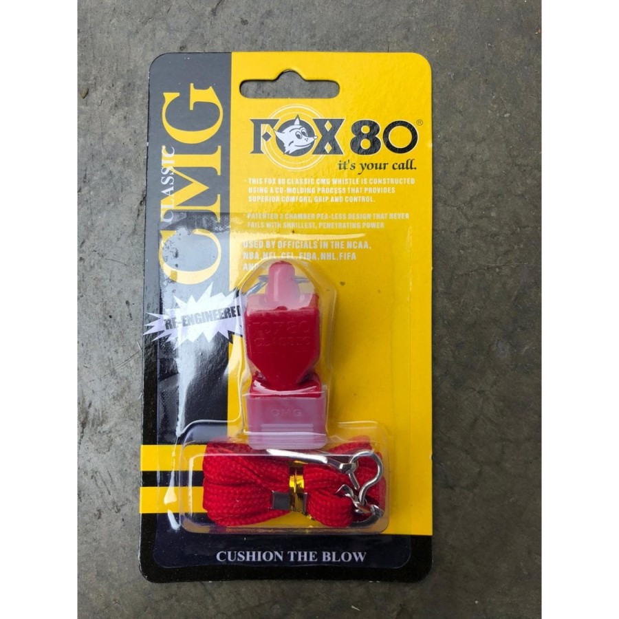 Jual Peluit Wasit Olahraga FOX 80 Classic Tali Pluit Pelatih Parkir ...
