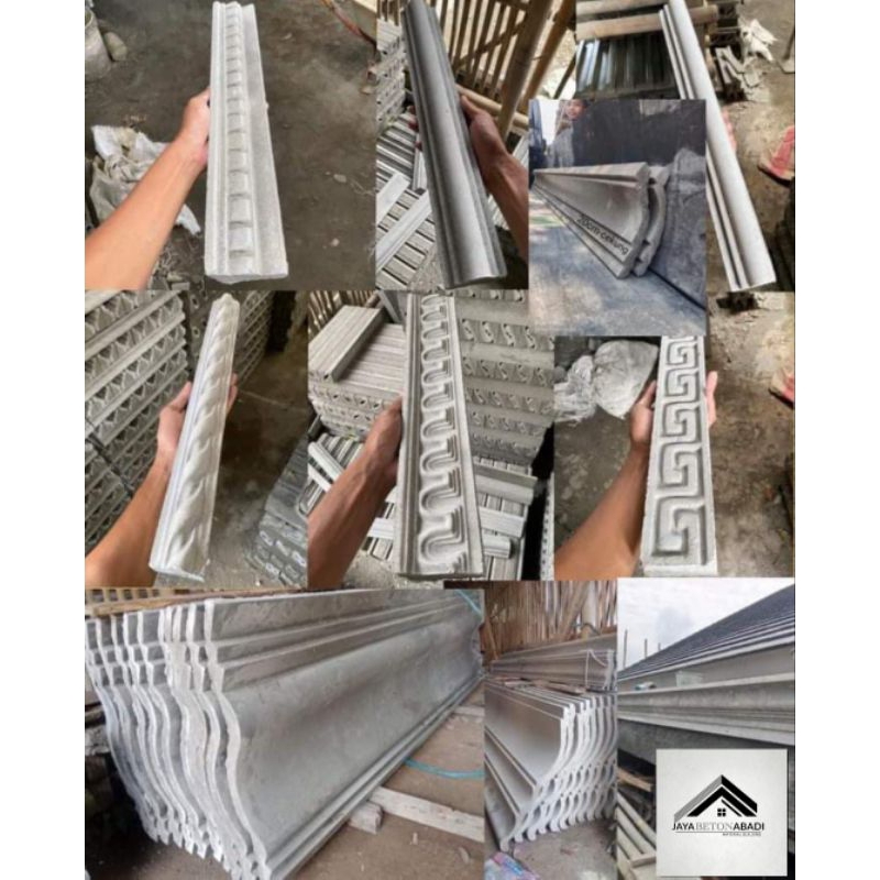 Jual LIS BETON PROFIL BETON, PULL BETON UK L 5/10cm P 50cm | Shopee ...