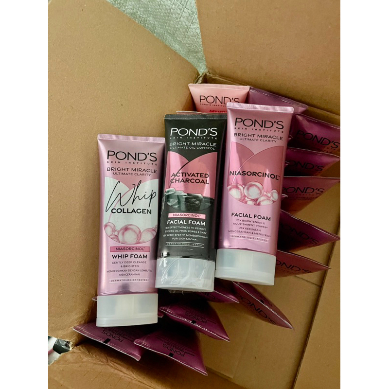 Jual PONDS Bright Beauty 10x Collagen Serum Whip Foam - Serum Facial ...